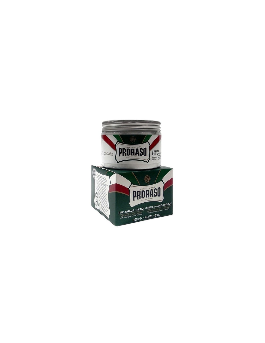 Crema pre-barbierit PRORASO cu eucalipt si mentol 300ml